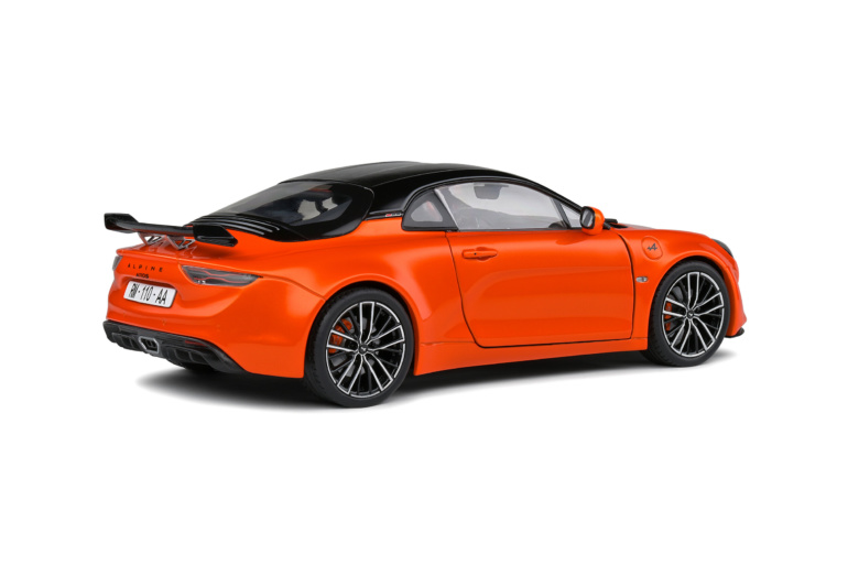 Alpine A110 S pack Aero - Orange Fire - 2022 - Solido