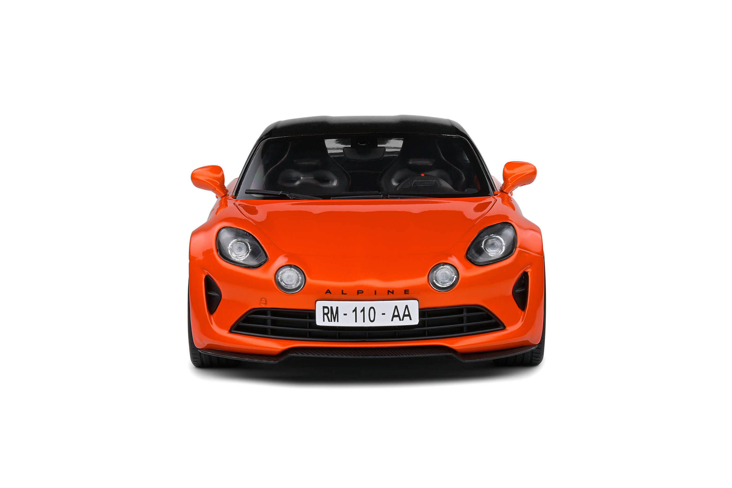 Alpine A110 S pack Aero - Orange Fire - 2022 - Solido
