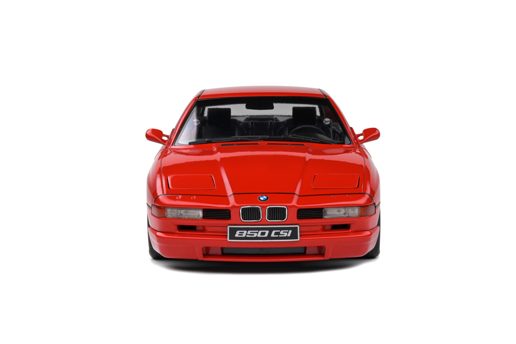 BMW 850 (E31) CSI - Brilliant Rot - 1990 - Solido
