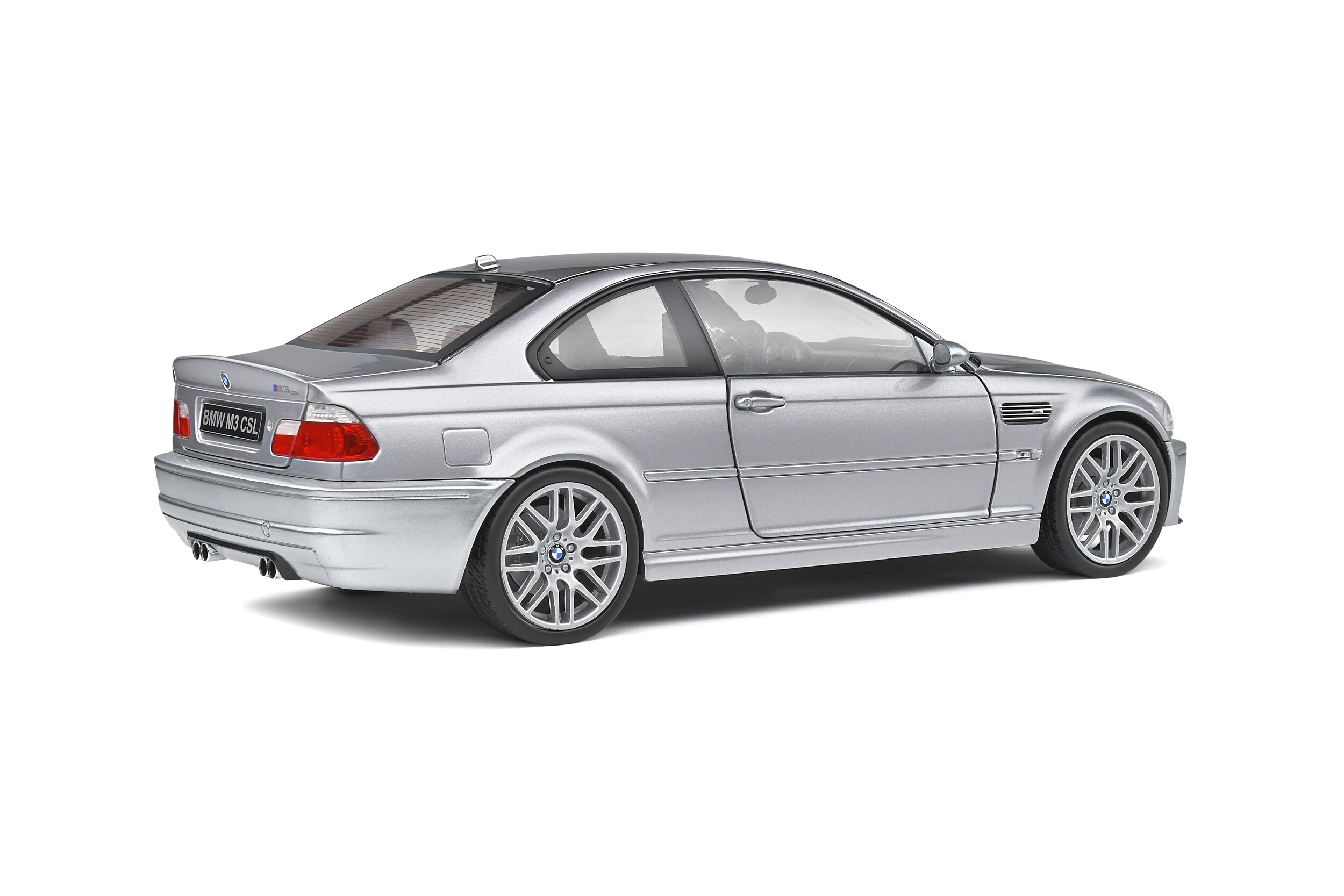 BMW E46 CSL Coupé - Silver Grey Metallic - 2003 - Solido