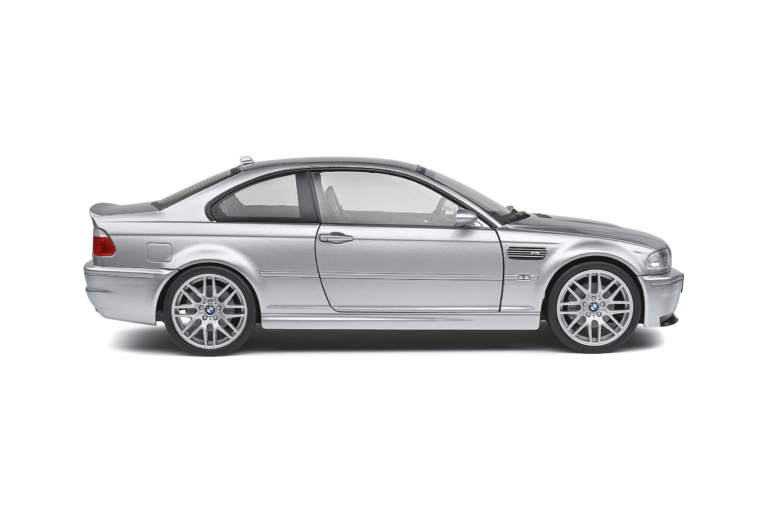 BMW E46 CSL Coupé - Silver Grey Metallic - 2003 - Solido