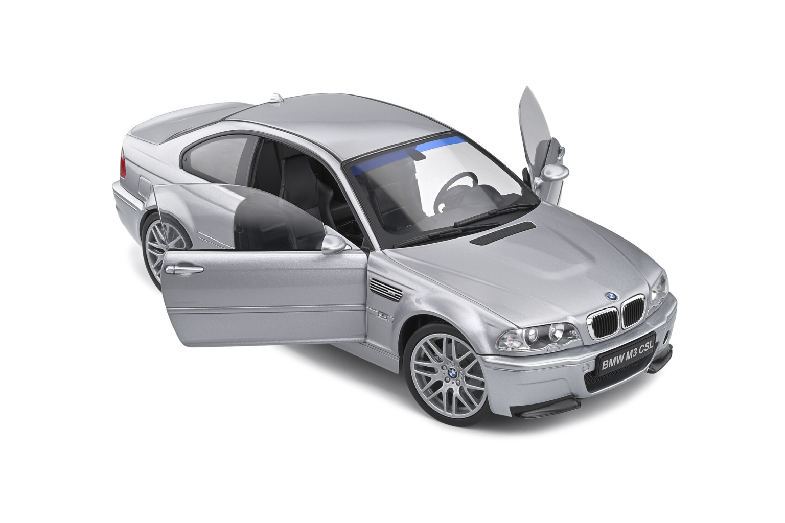 BMW E46 CSL Coupé - Silver Grey Metallic - 2003 - Solido