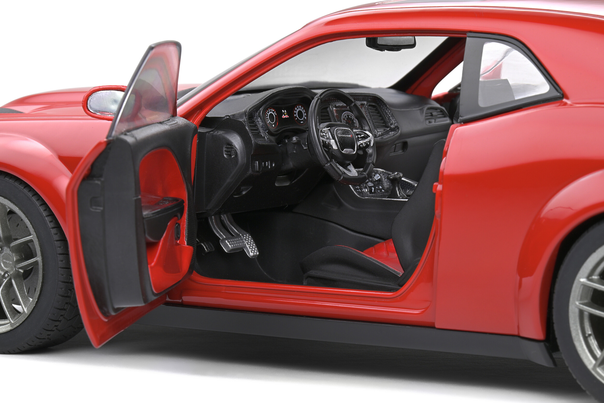 Dodge Challenger R/T Scat Pack Widebody - Tor Red - 2020 - Solido