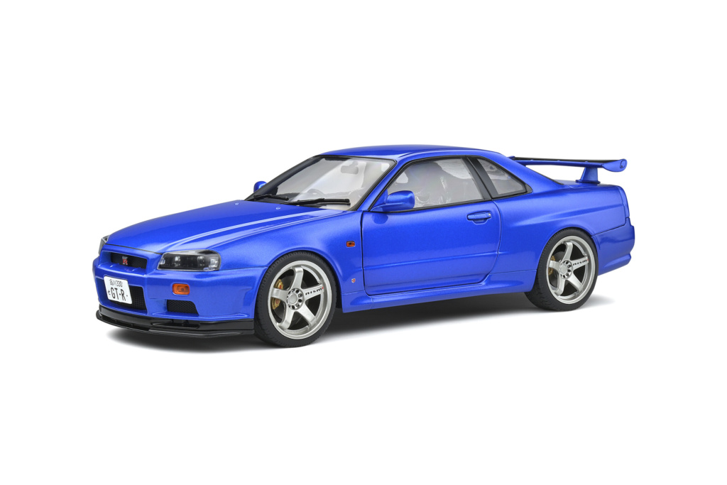 Nissan Skyline (R34) GT-R - Bayside Blue - 1999 - Solido