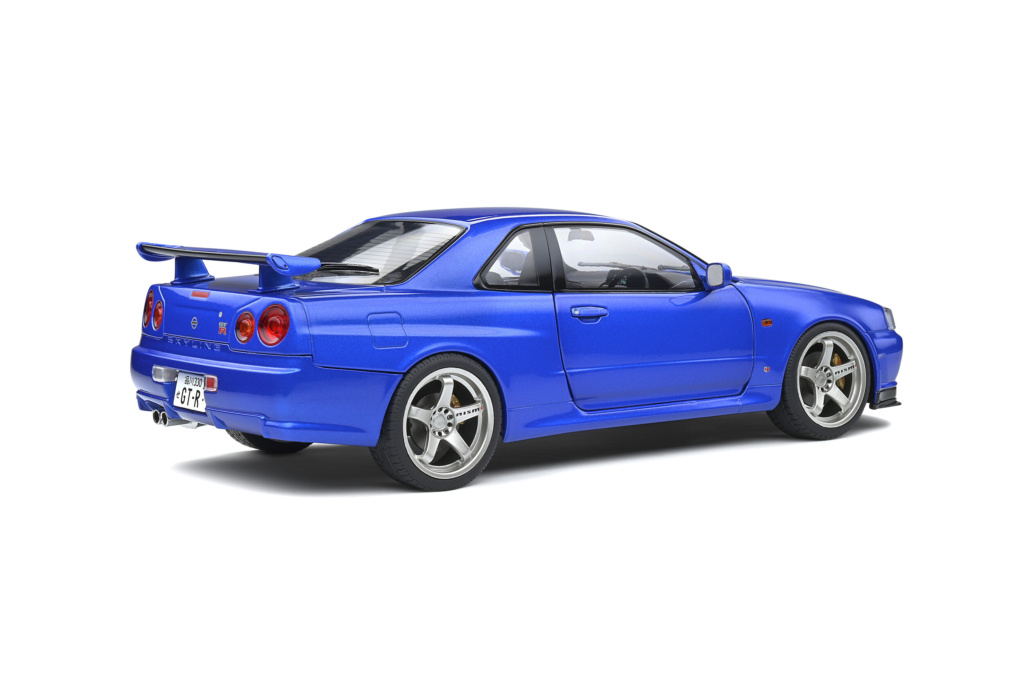 Nissan Skyline (R34) GT-R - Bayside Blue - 1999 - Solido