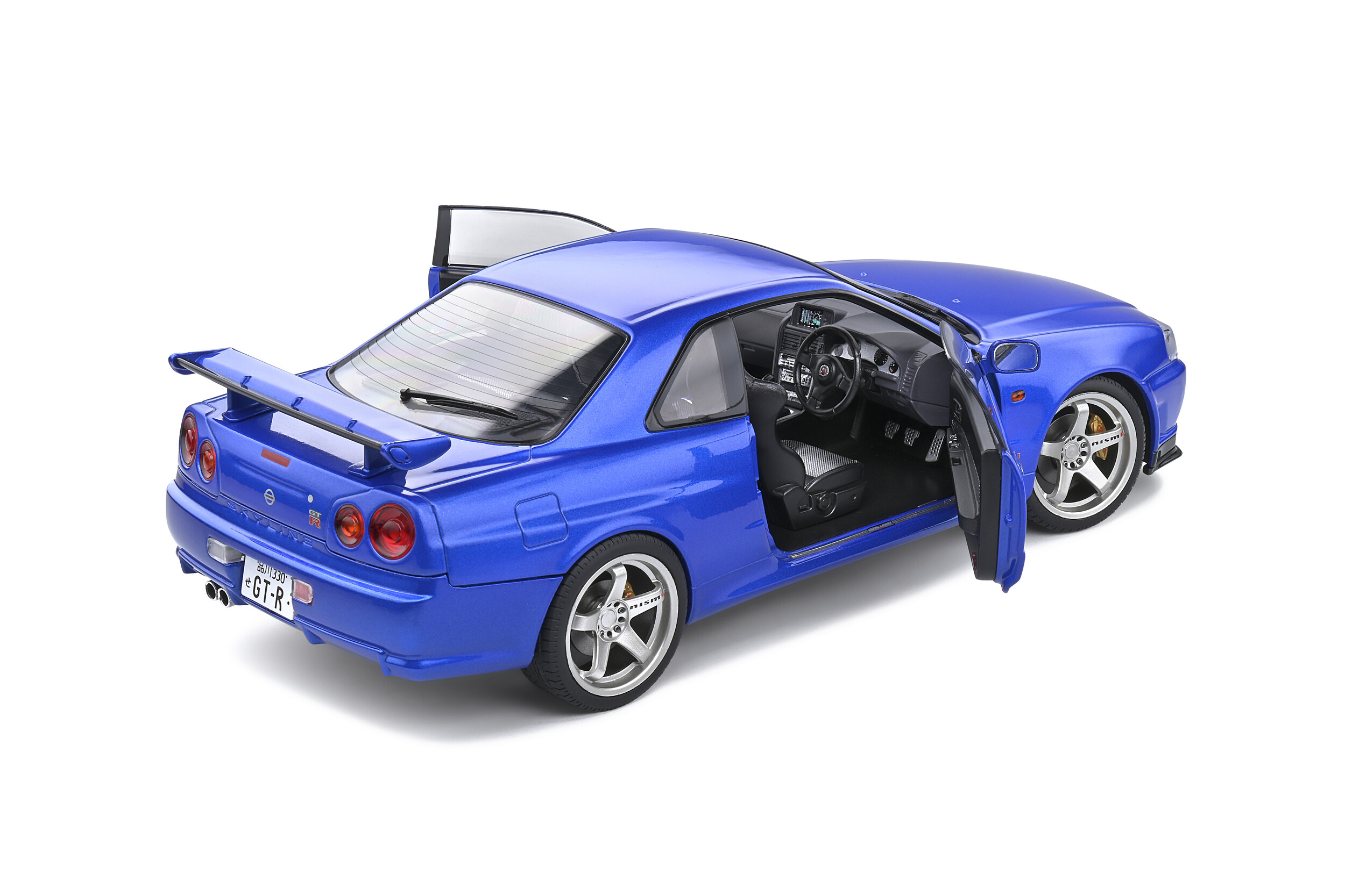 Nissan Skyline (R34) GT-R - Bayside Blue - 1999 - Solido