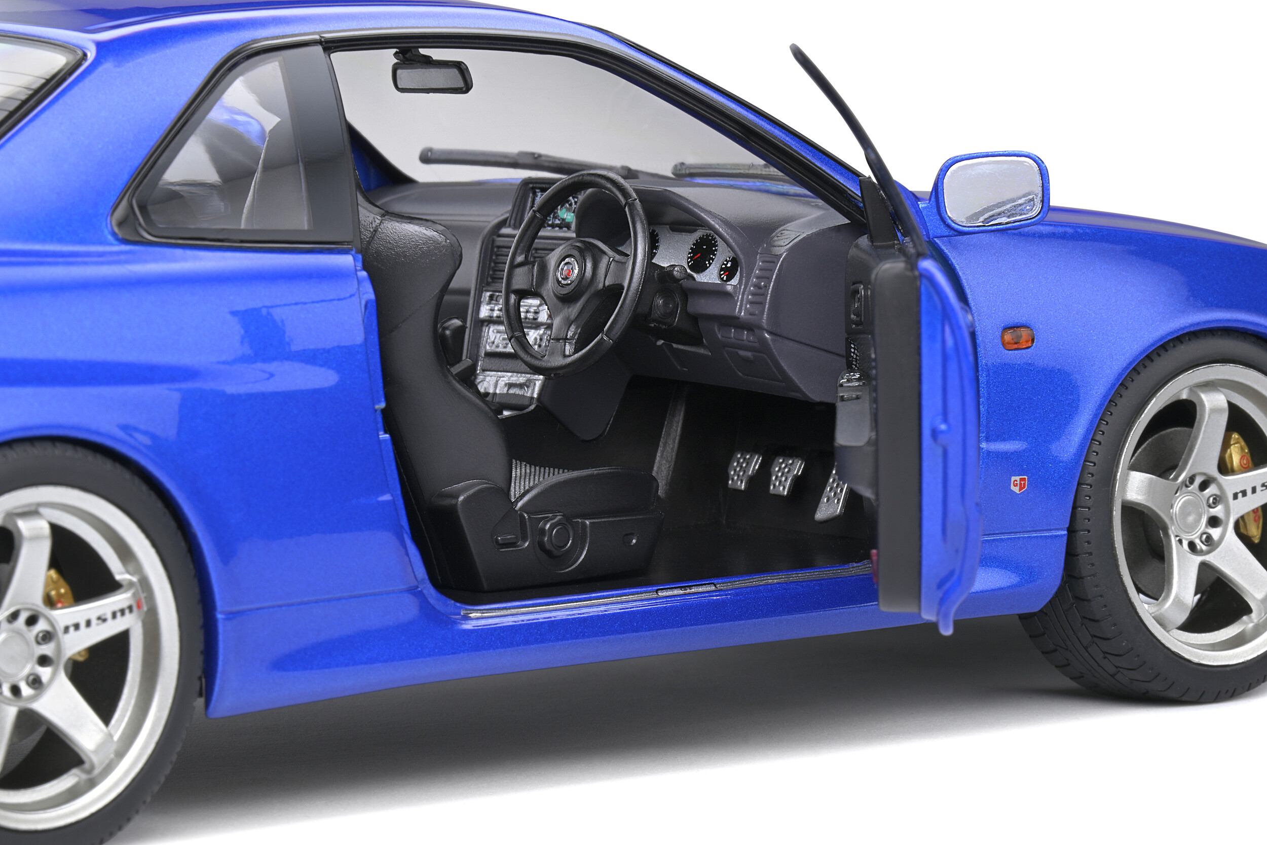 Nissan Skyline (R34) GT-R - Bayside Blue - 1999 - Solido