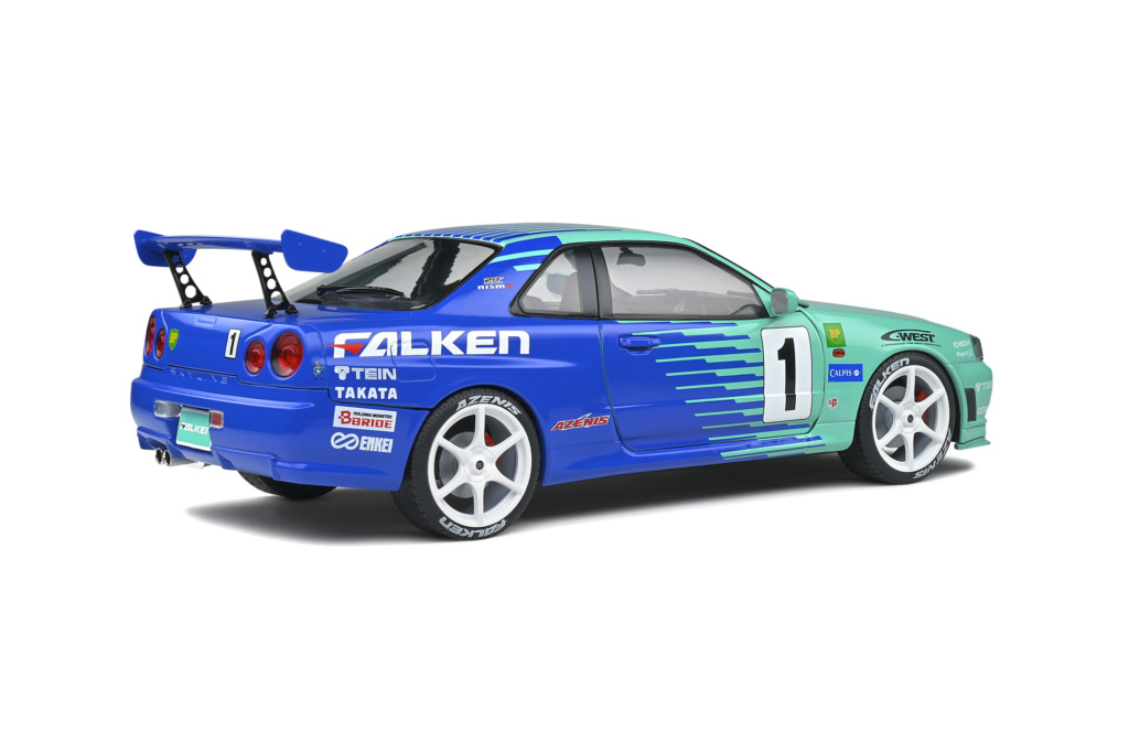 Nissan Skyline (R34) GT-R - JGTC 2001 - 1999 - #1 H.TAKEUCHI/Y ...
