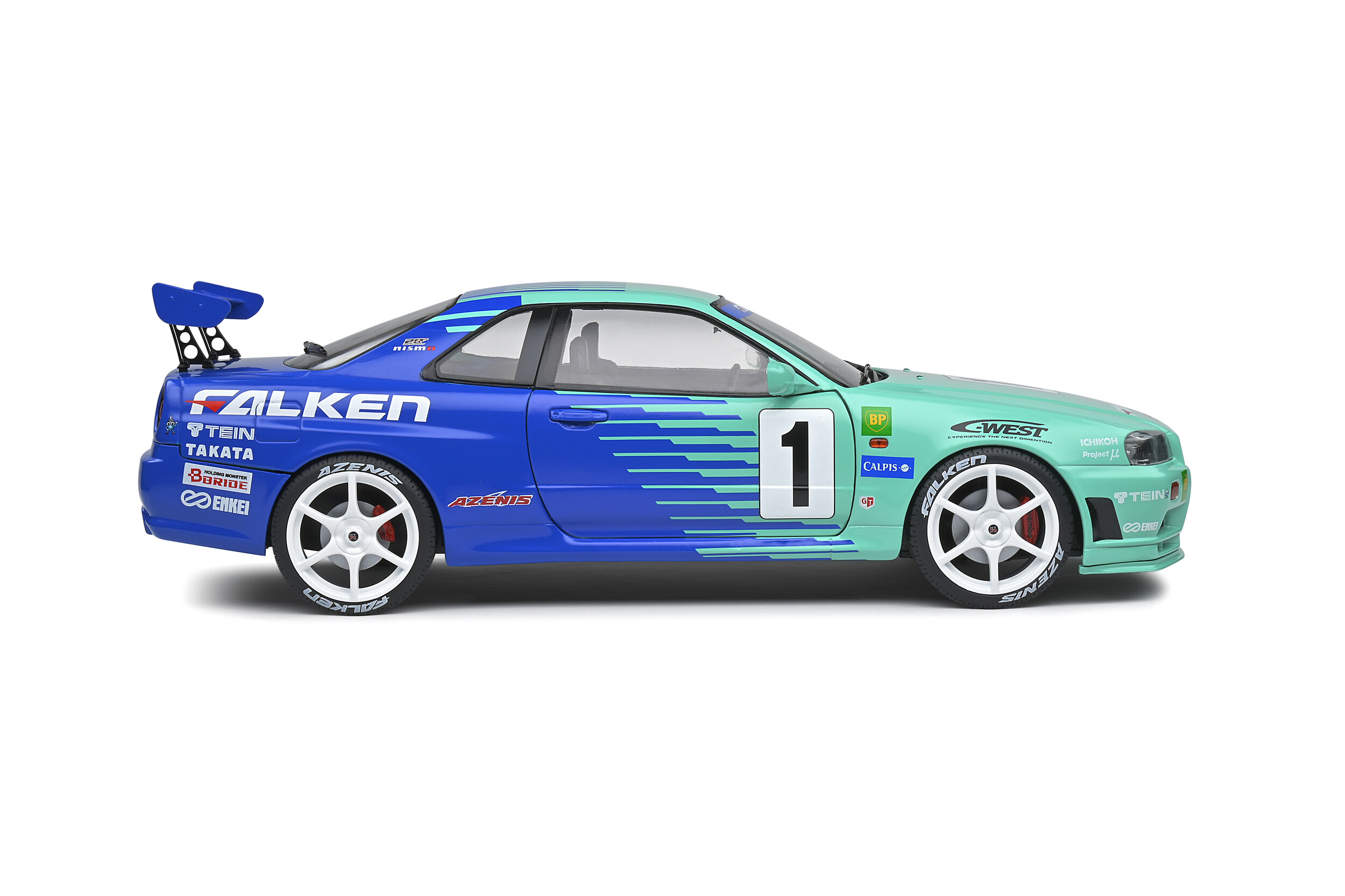 Nissan Skyline (R34) GT-R - JGTC 2001 - 1999 - #1 H.TAKEUCHI/Y ...