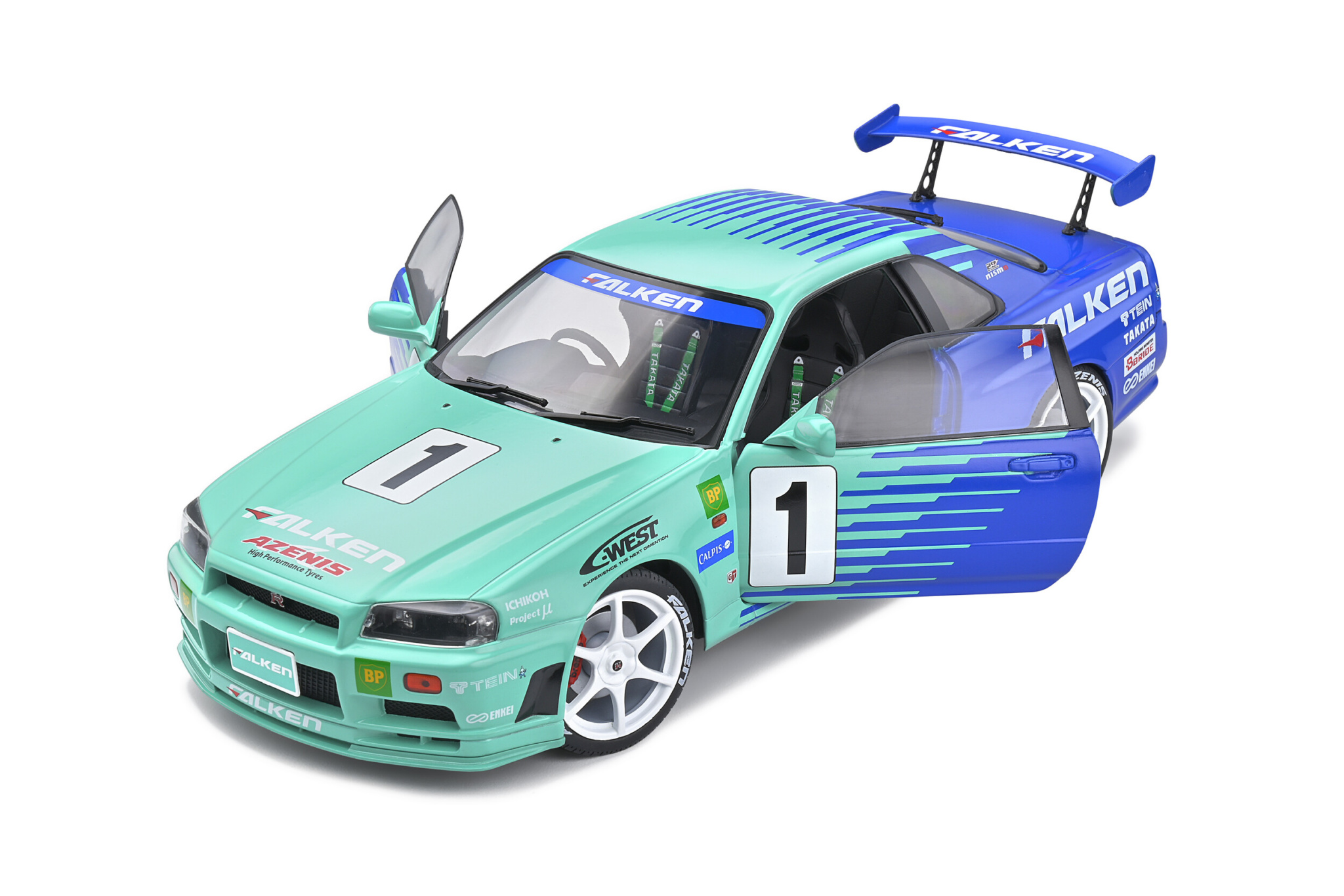 Nissan Skyline (R34) GT-R - JGTC 2001 - 1999 - #1 H.TAKEUCHI/Y ...