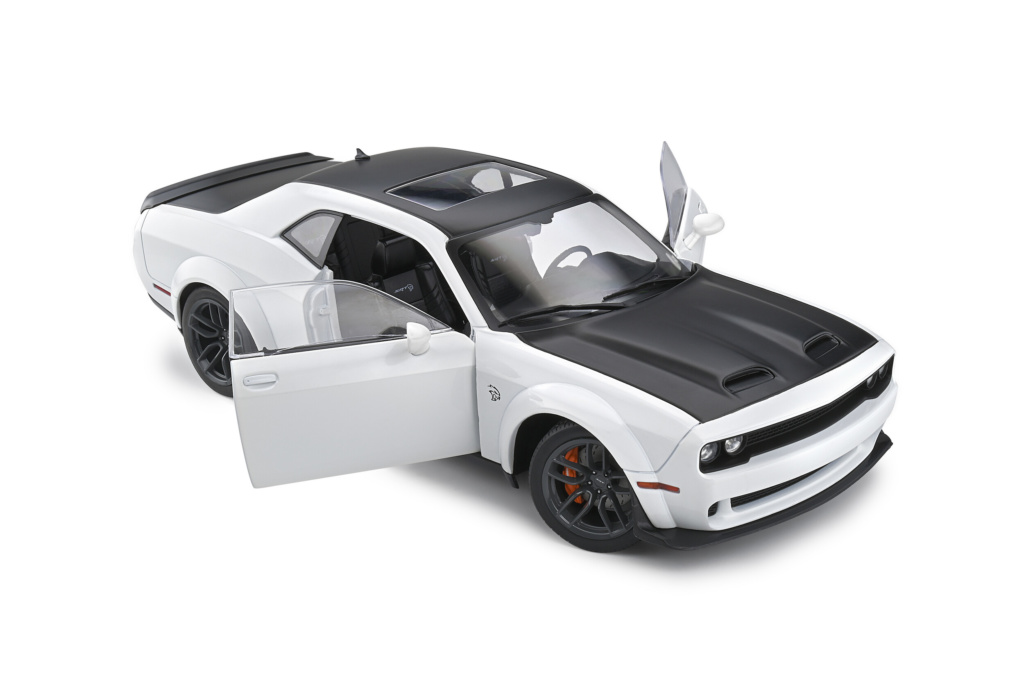 Dodge Challenger SRT Hellcat Widebody - White Knuckle - 2020 - Solido