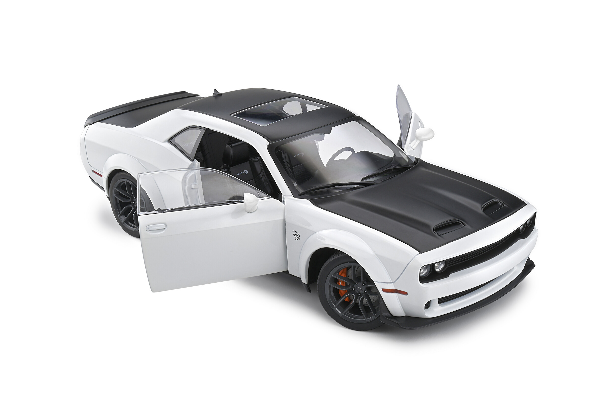 Dodge Challenger SRT Hellcat Widebody - White Knuckle - 2020 - Solido