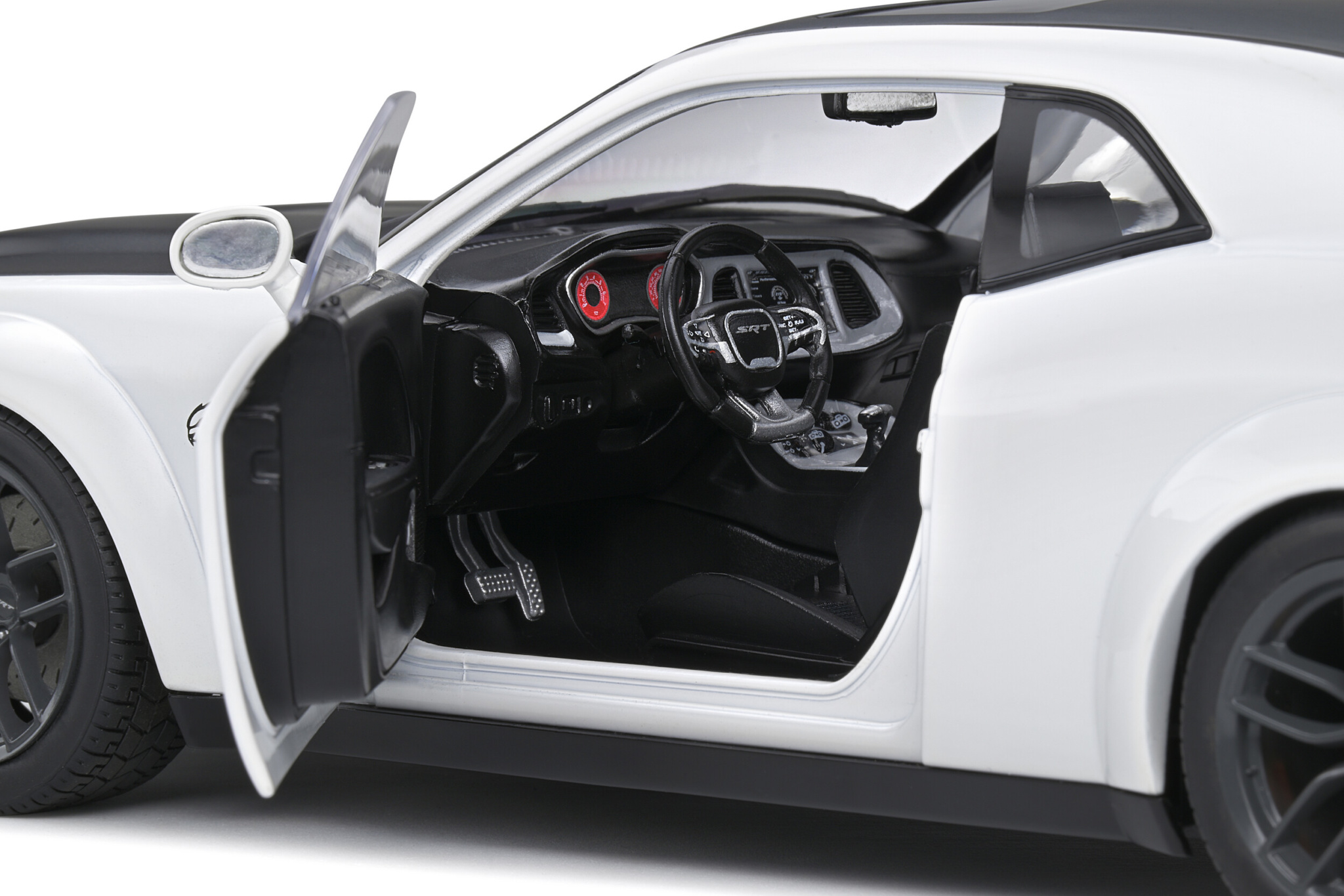 Dodge Challenger SRT Hellcat Widebody - White Knuckle - 2020 - Solido