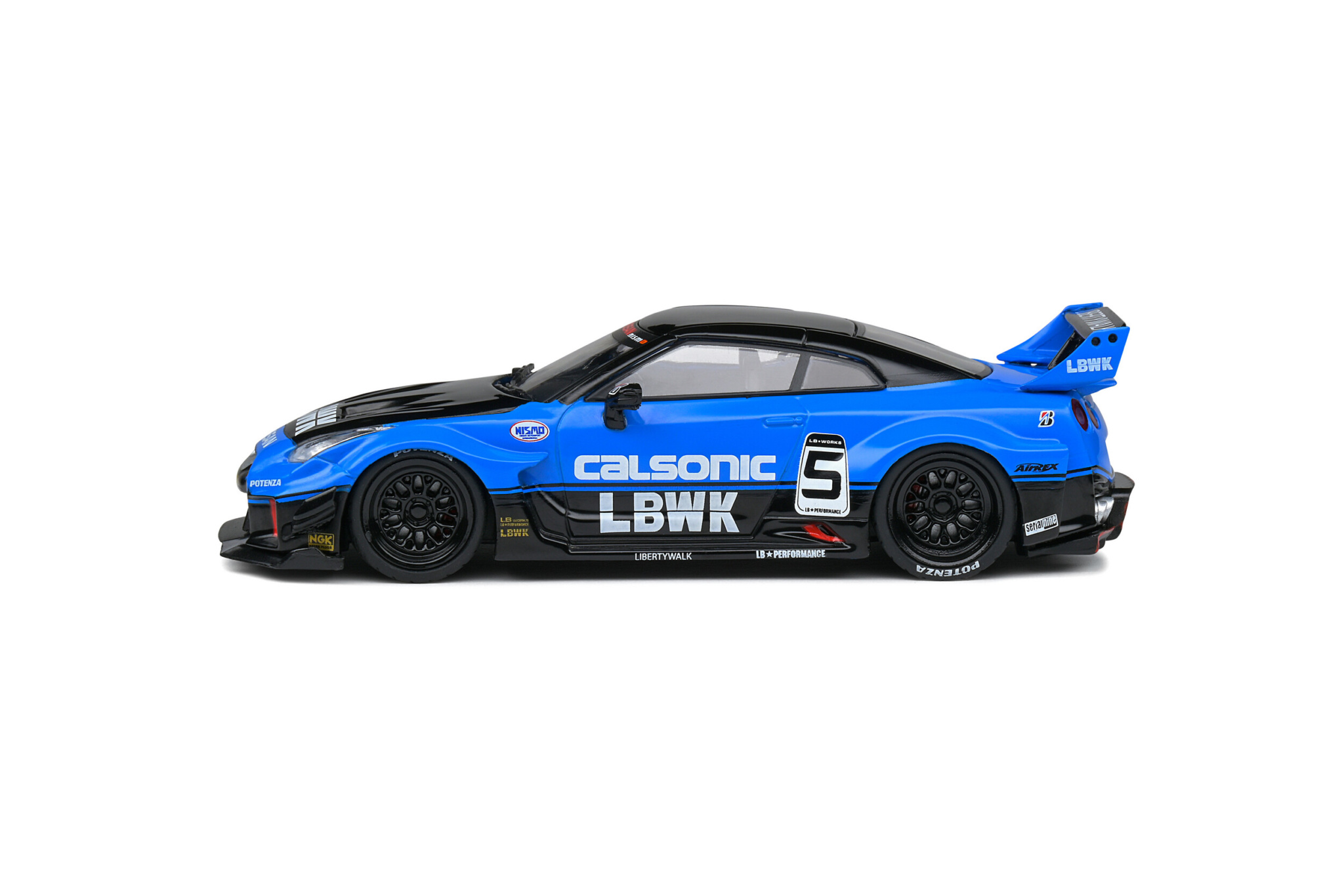 Nissan GT-R (R35) LB Silhouette Calsonic - Solido