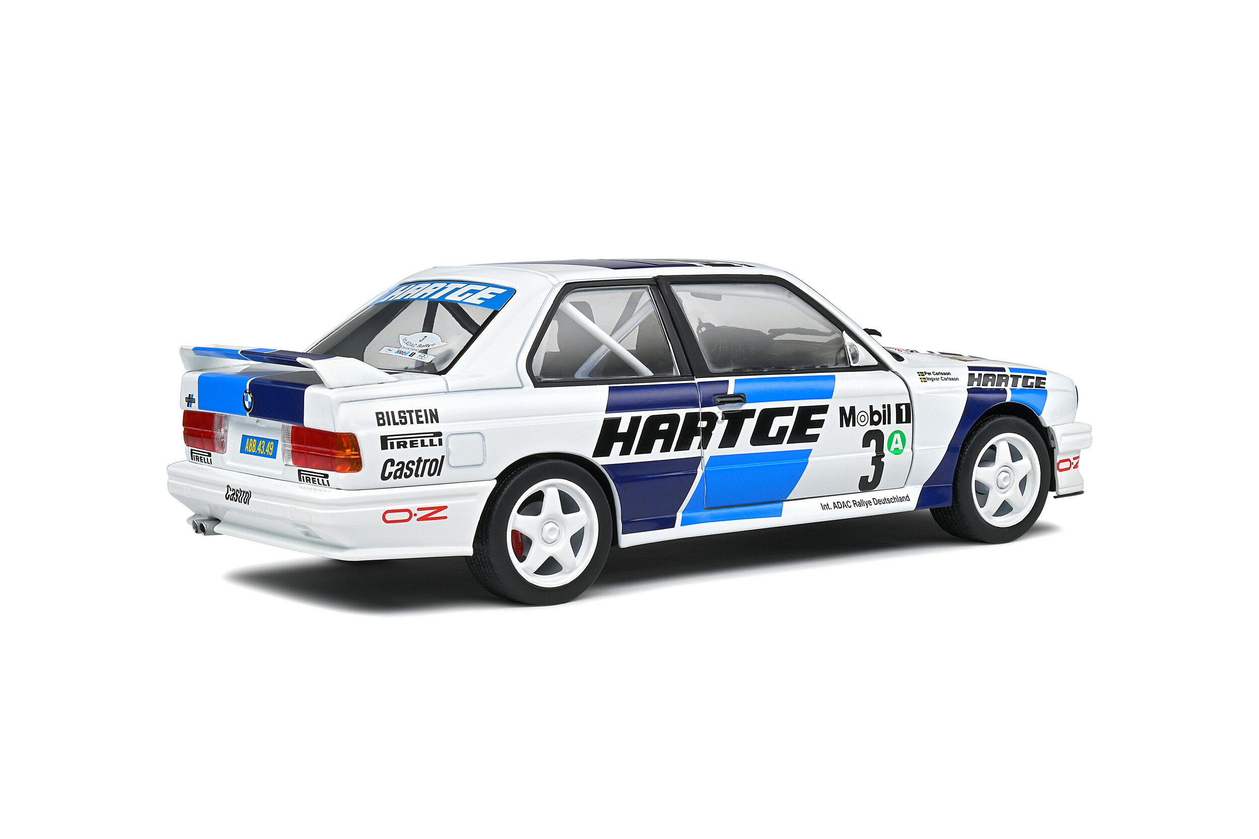 BMW E30 M3 Gr. A - Adac Rally Deutchland - 1990 - #3 I.CARLSSON/ P ...