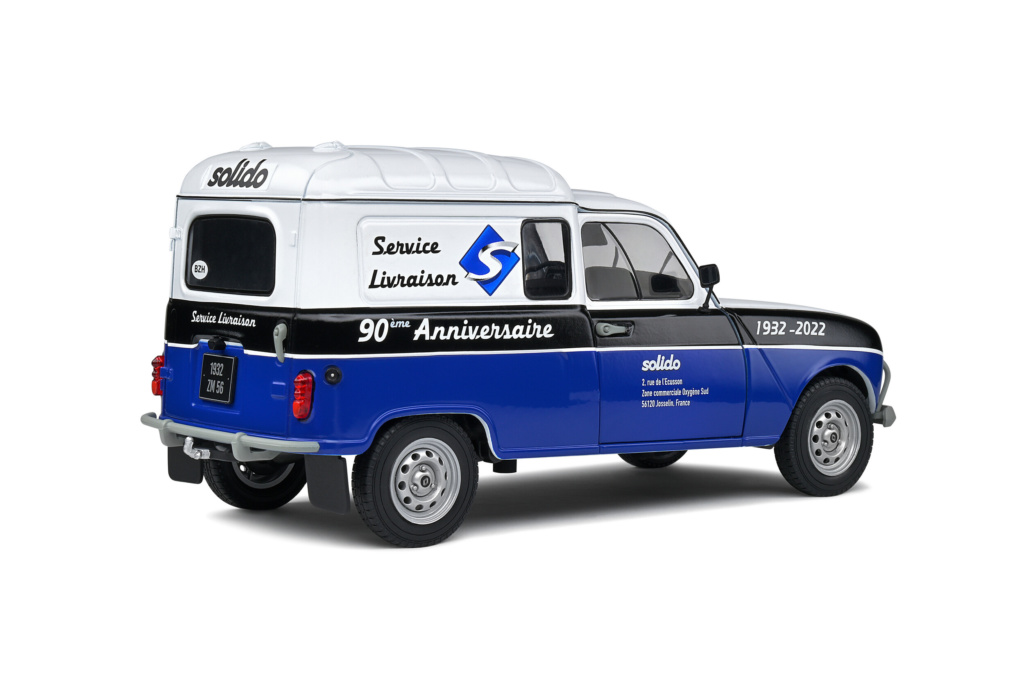 Renault 4LF4 Solido 90th Anniversary Limited Edition 2022 - White ...