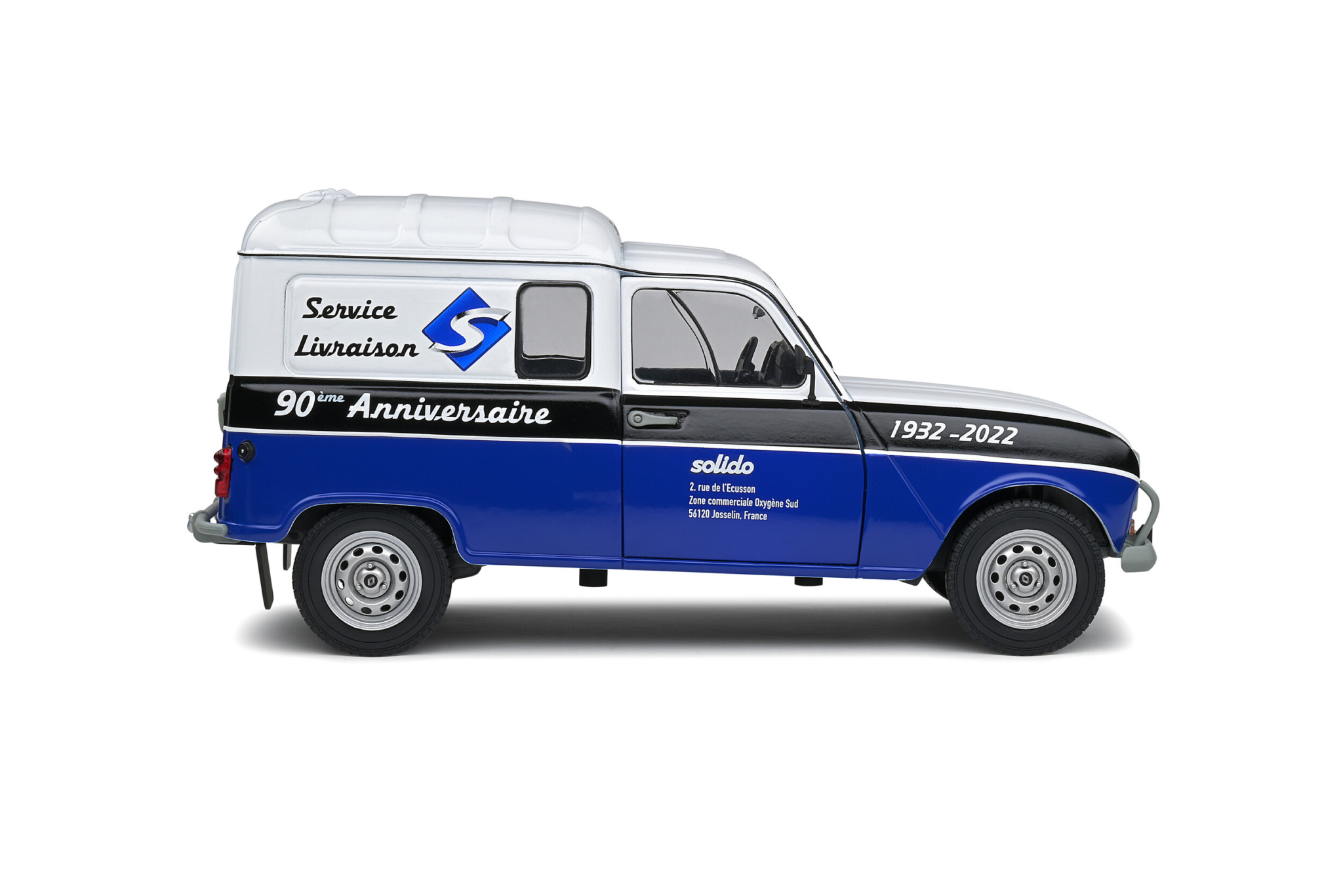 Renault 4LF4 Solido 90th Anniversary Limited Edition 2022 - White ...