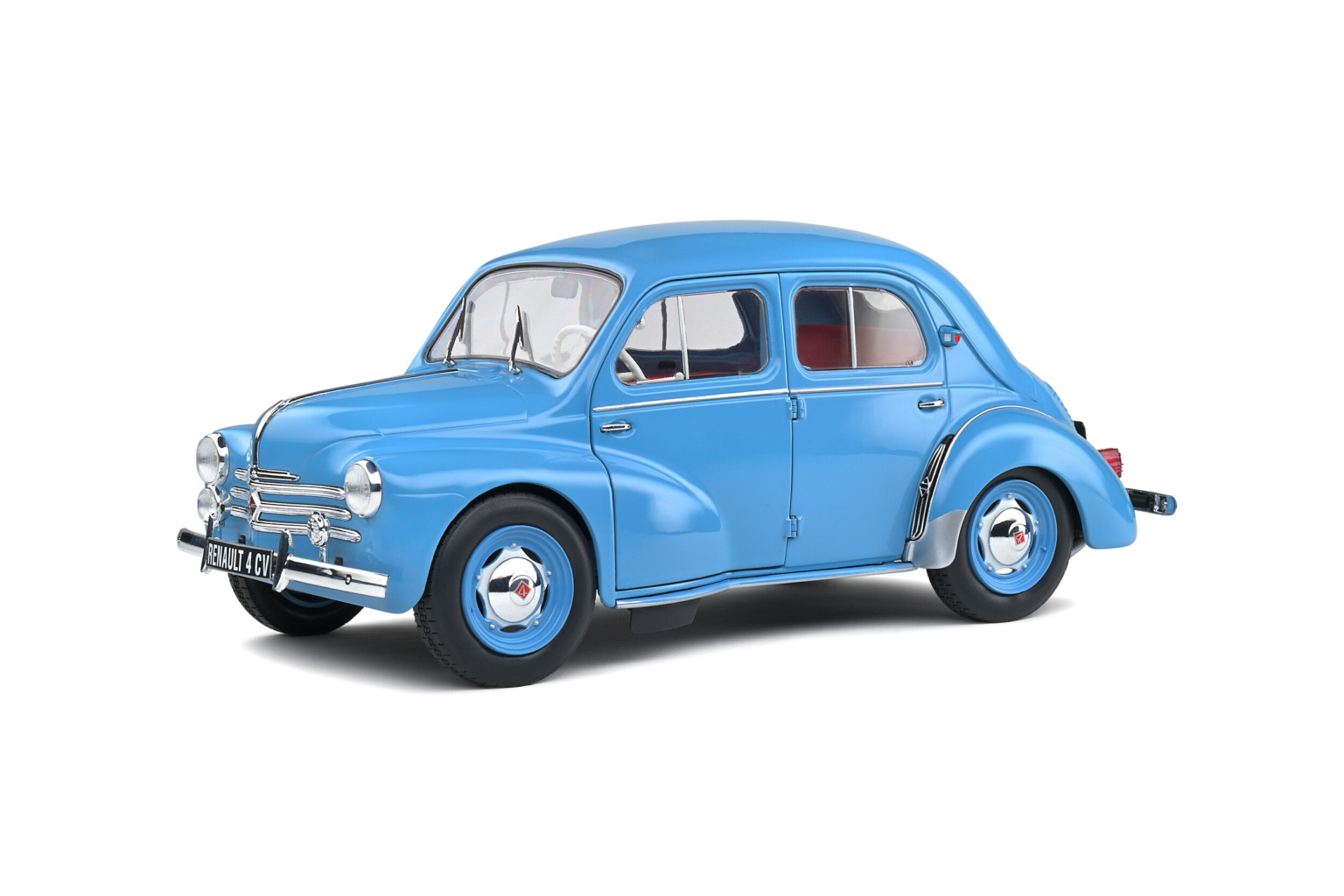 Renault 4CV - Bleu Petrole - 1956 - Solido