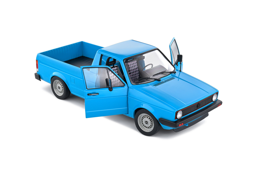 Volkswagen Caddy Mk1 - Miami Blue - 1982 - Solido