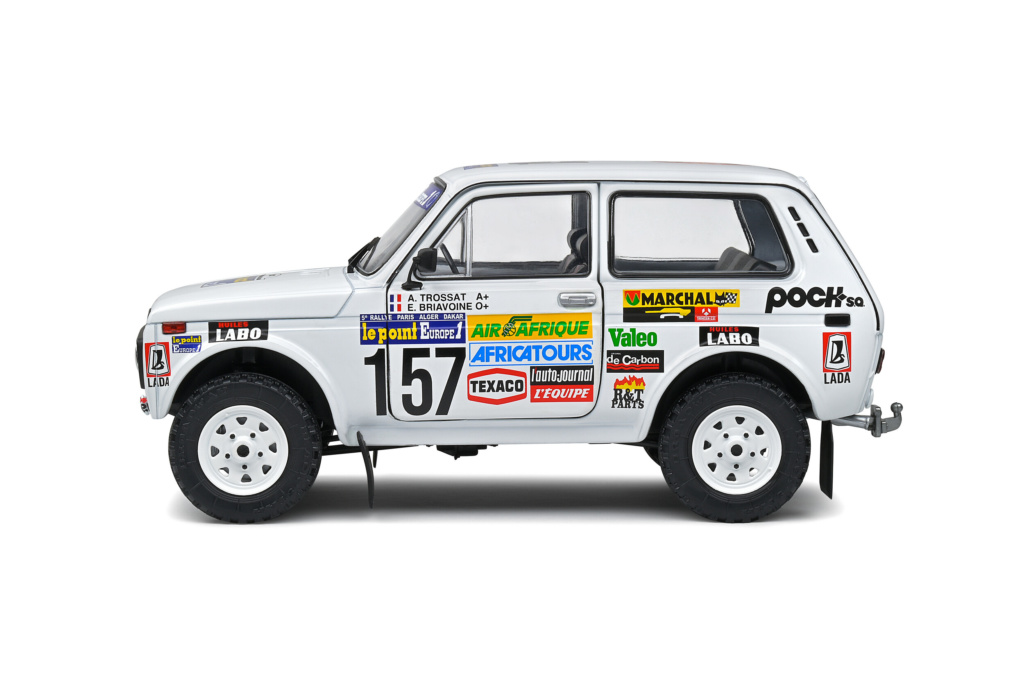 Lada Niva - Paris Dakar - 1983 - #157 Trossat / Briavoine - Solido