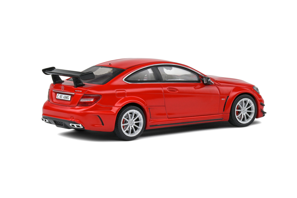 Mercedes-Benz C63 AMG Black Series - Fire Opal Red - 2012 - Solido