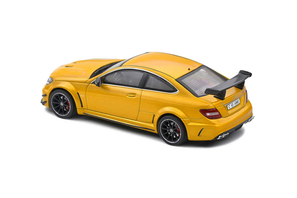 Mercedes-Benz C63 AMG Black Series - SolarBeam Yellow - 2012 - Solido