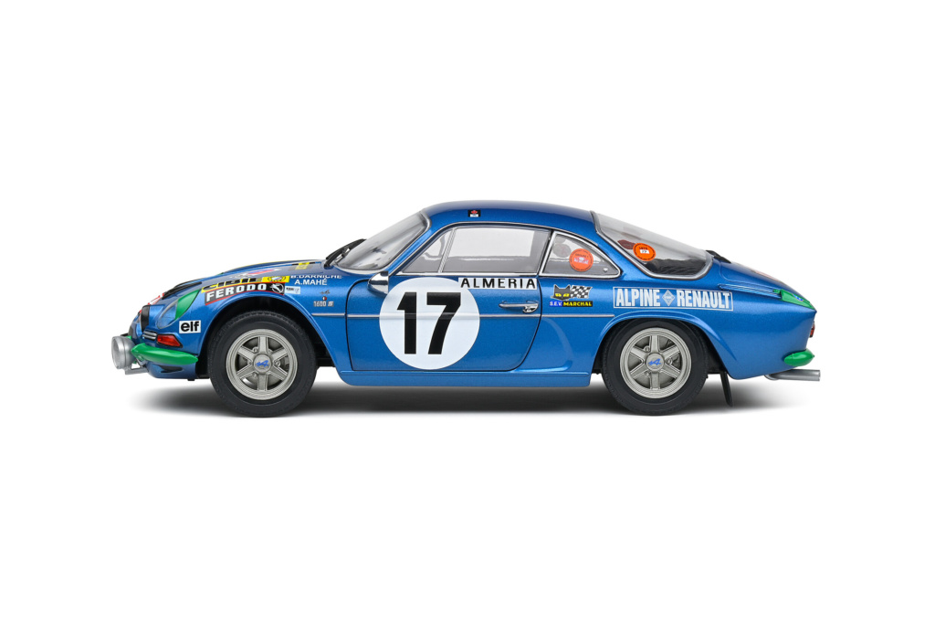 Alpine A110 1600S - RALLYE DE MONTECARLO - 1972 - #17 DARNICHE / MAHE ...