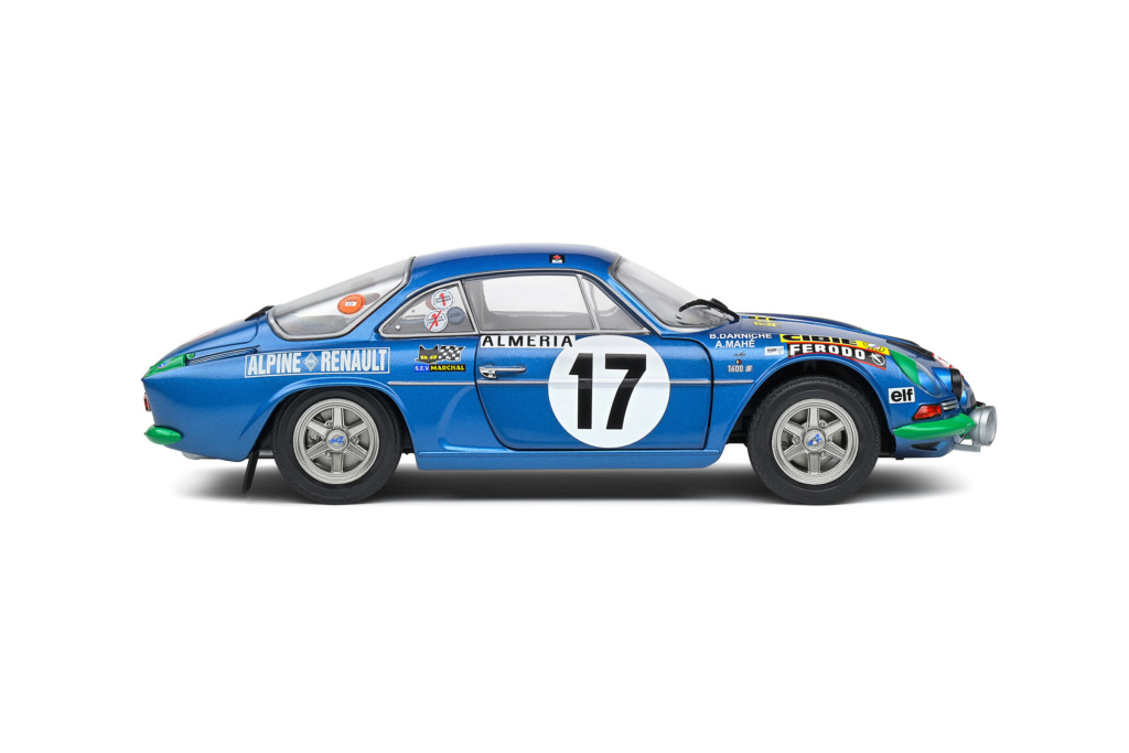 Alpine A110 1600S - RALLYE DE MONTECARLO - 1972 - #17 DARNICHE / MAHE ...
