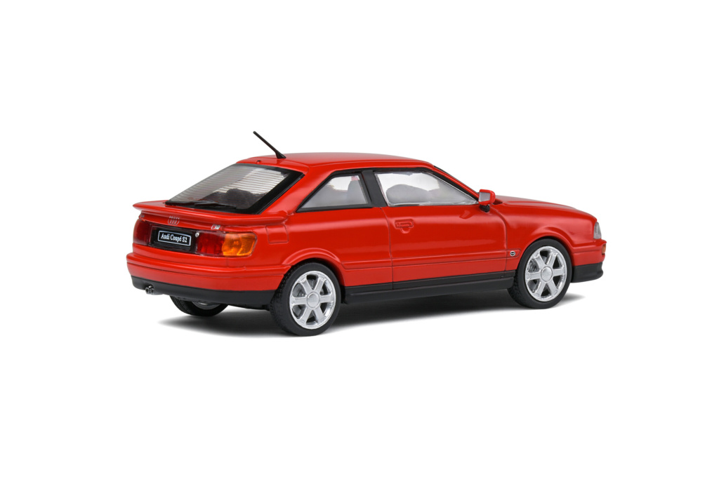 Audi Coupe S2 - Lazer Red - 1992 - Solido