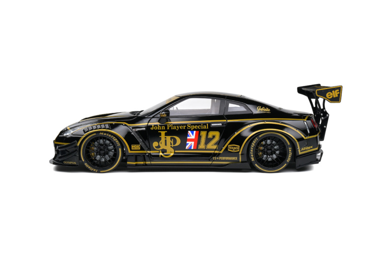 Nissan GT-R (R35) W/ Liberty Walk Body Kit 2.0 JPS - 2022 - Solido