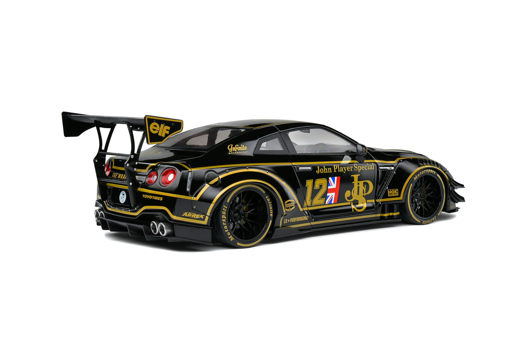 Nissan GT-R (R35) W/ Liberty Walk Body Kit 2.0 JPS - 2022 - Solido