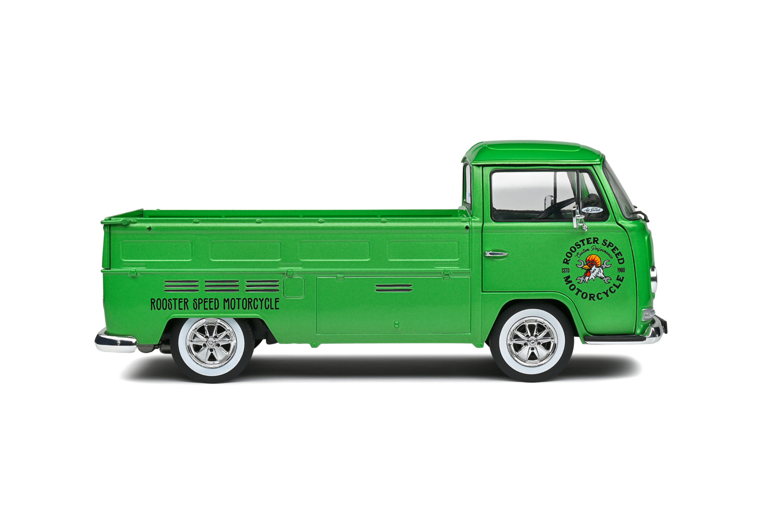 Volkswagen T2 Pick-Up Green Custom - 1968 - Solido