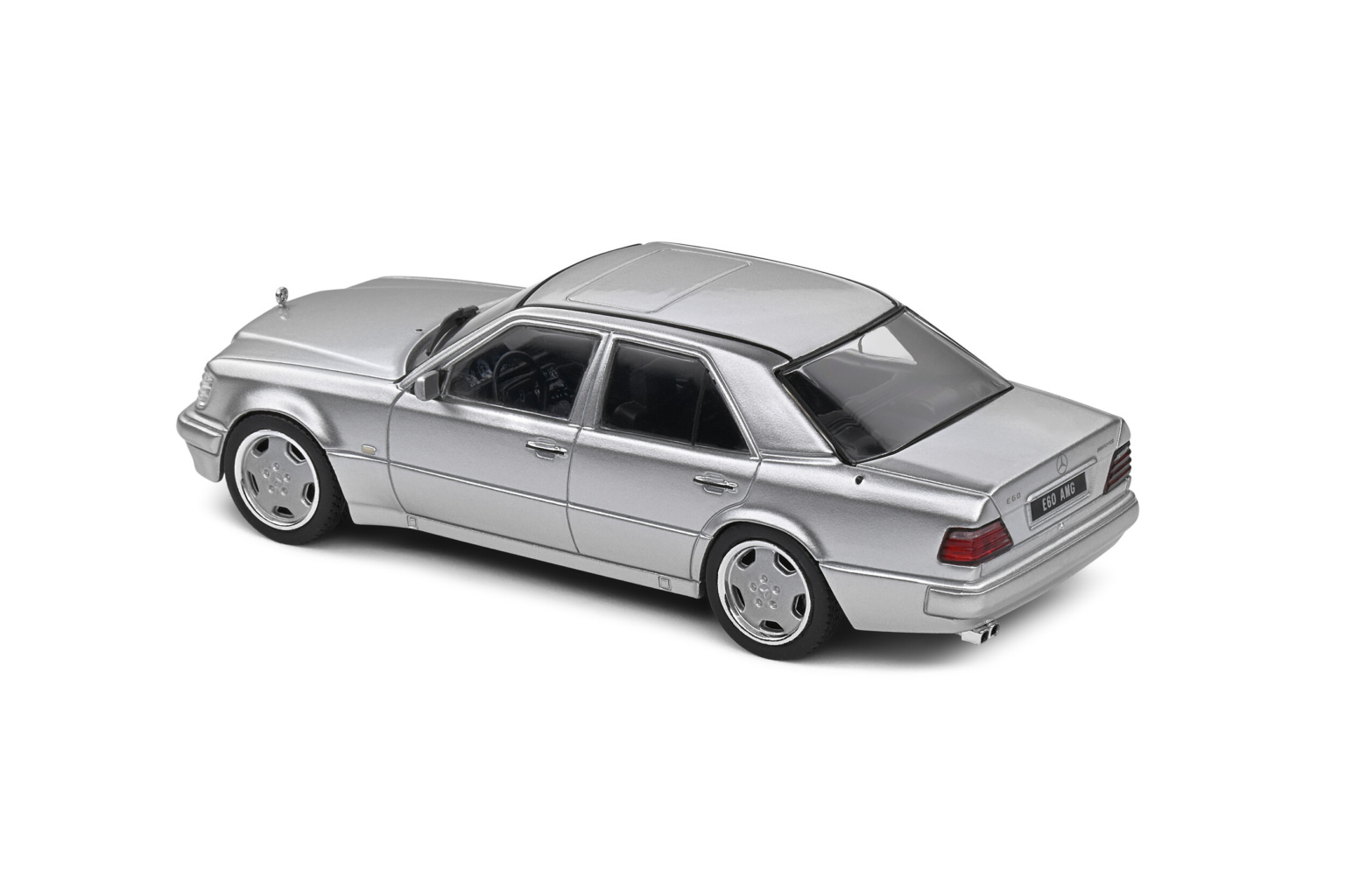 Mercedes-Benz (W124) E60 AMG - Brillant Silver Metal - 1994 - Solido