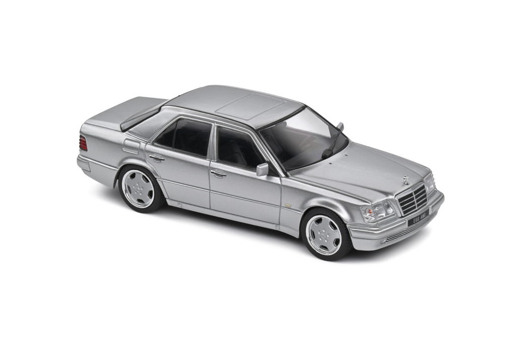 Mercedes-Benz (W124) E60 AMG - Brillant Silver Metal - 1994 - Solido