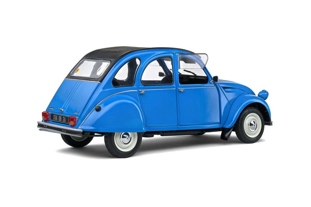 Citroën 2CV6 - Bleu Petrole - 1982 - Solido