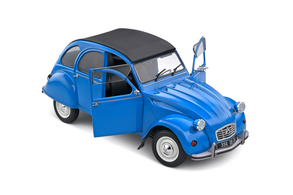 Citroën 2CV6 - Bleu Petrole - 1982 - Solido