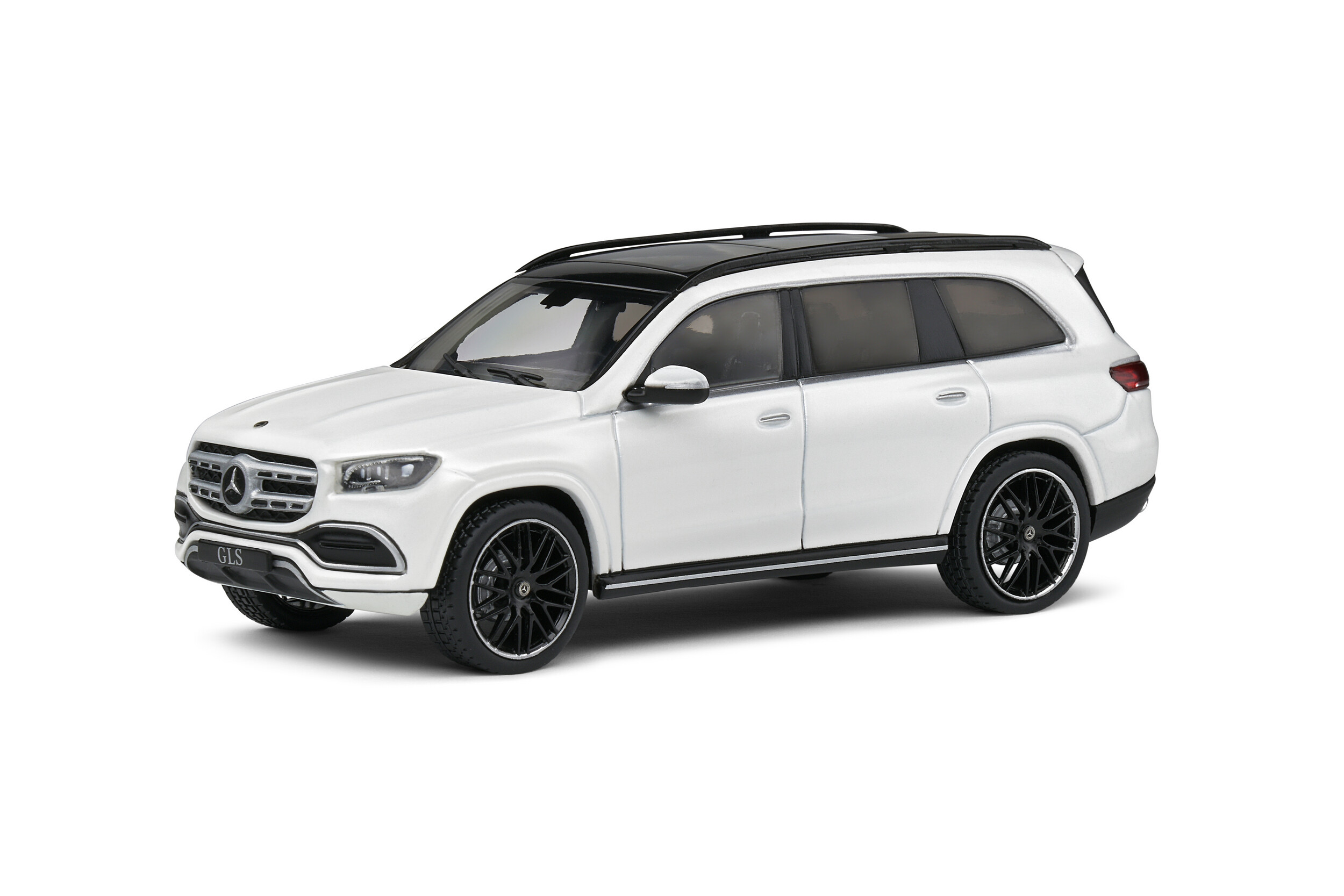 Mercedes-Benz GLS w/AMG Wheels - Diamond White - 2020 - Solido