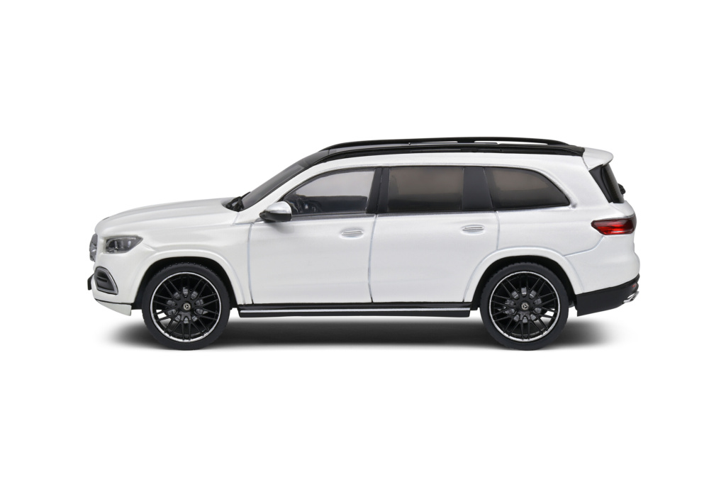 Mercedes-Benz GLS w/AMG Wheels - Diamond White - 2020 - Solido