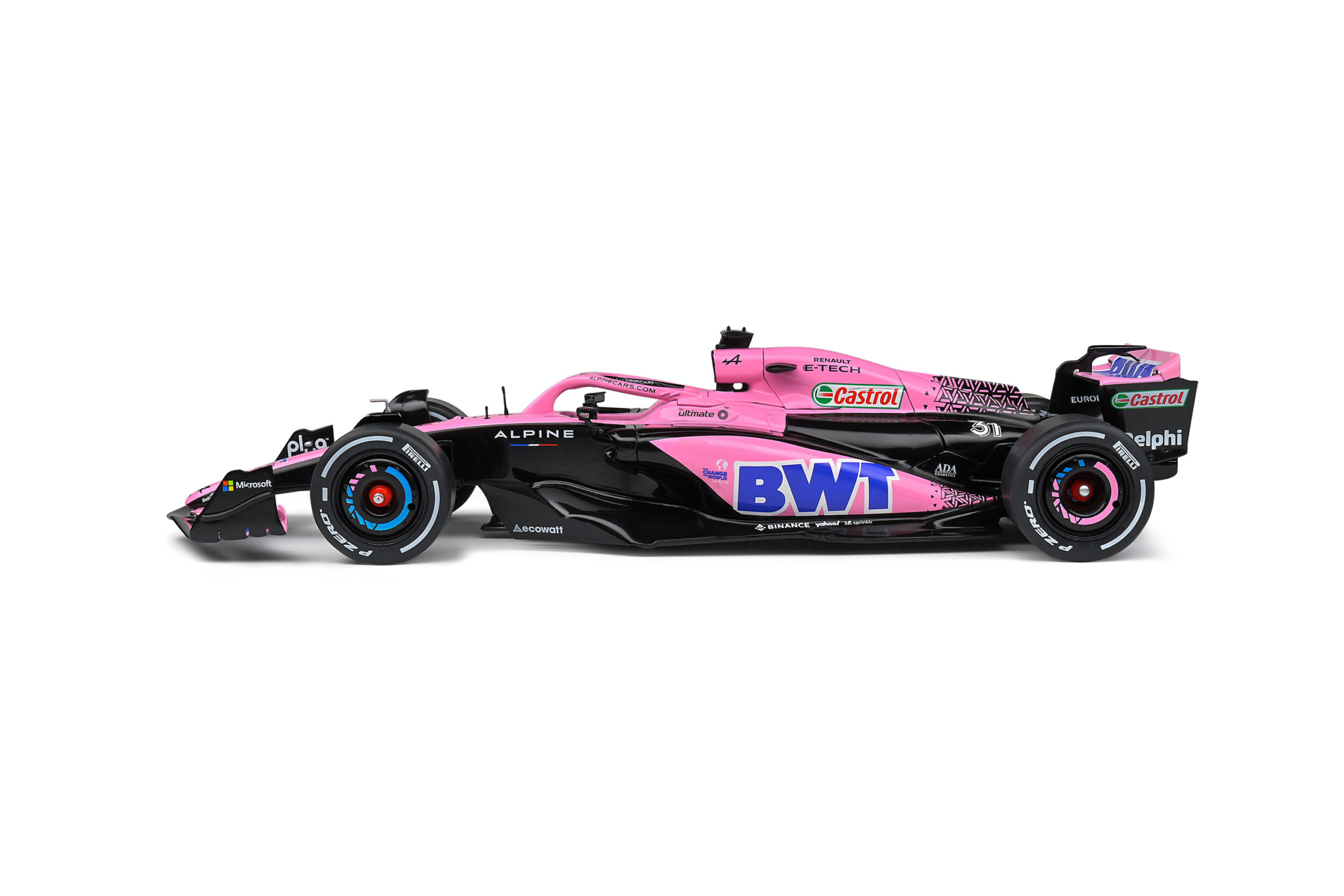 Alpine A523 Presentation version - Pink Edition - 2023 - Solido