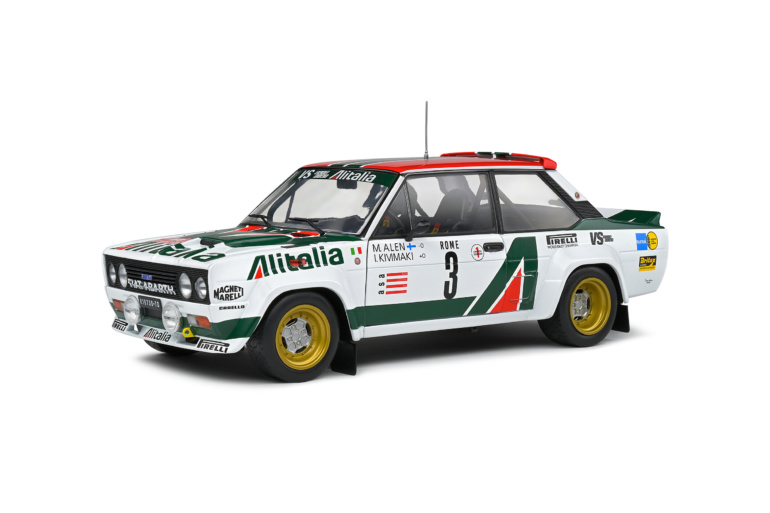 Fiat 131 abarth - RALLYE MONTECARLO - 1979 - #3 Alen / Kivimäki - Solido