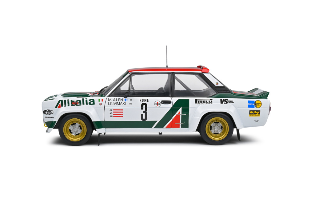 Fiat 131 abarth - RALLYE MONTECARLO - 1979 - #3 Alen / Kivimäki - Solido