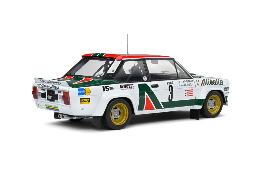 Fiat 131 abarth - RALLYE MONTECARLO - 1979 - #3 Alen / Kivimäki - Solido