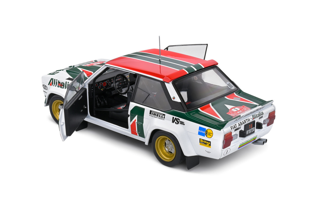 Fiat 131 abarth - RALLYE MONTECARLO - 1979 - #3 Alen / Kivimäki - Solido