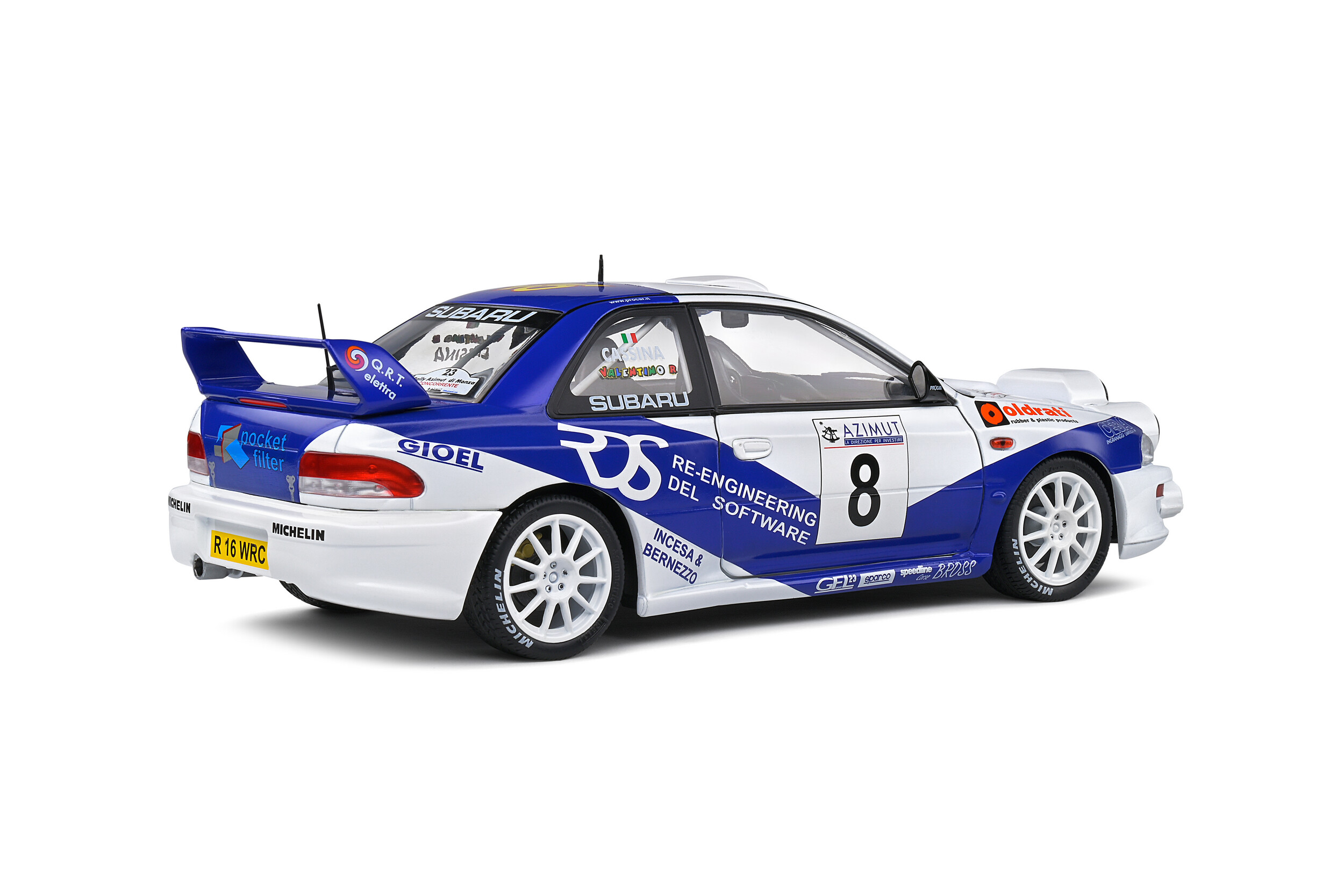 Subaru Impreza S5 WRC99 - Rally Azimut Di Monza - 2000 - #8 V.Rossi / C ...