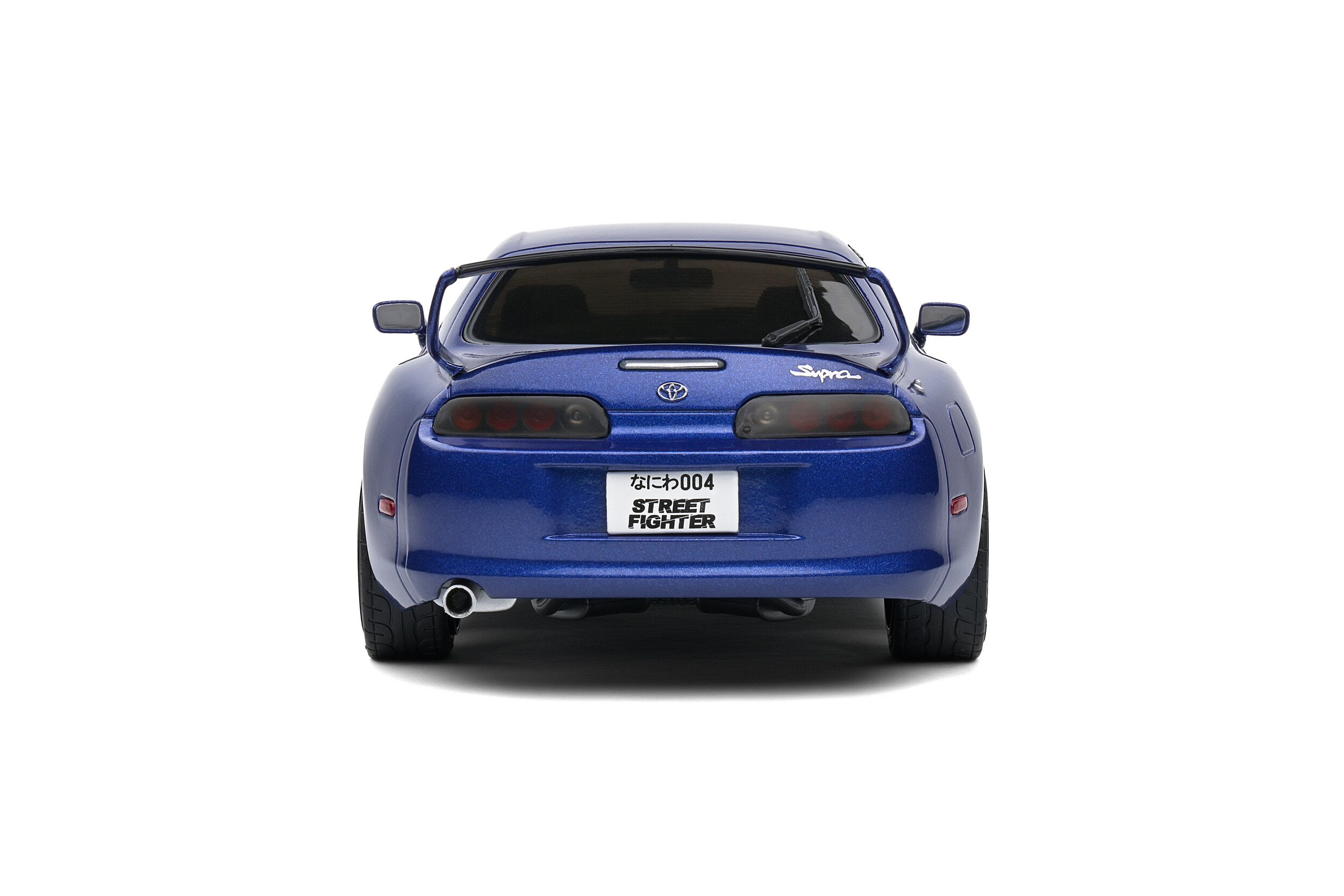 Toyota Supra Mk4 (A80) Streetfighter - Dark Blue - 1993 - Solido