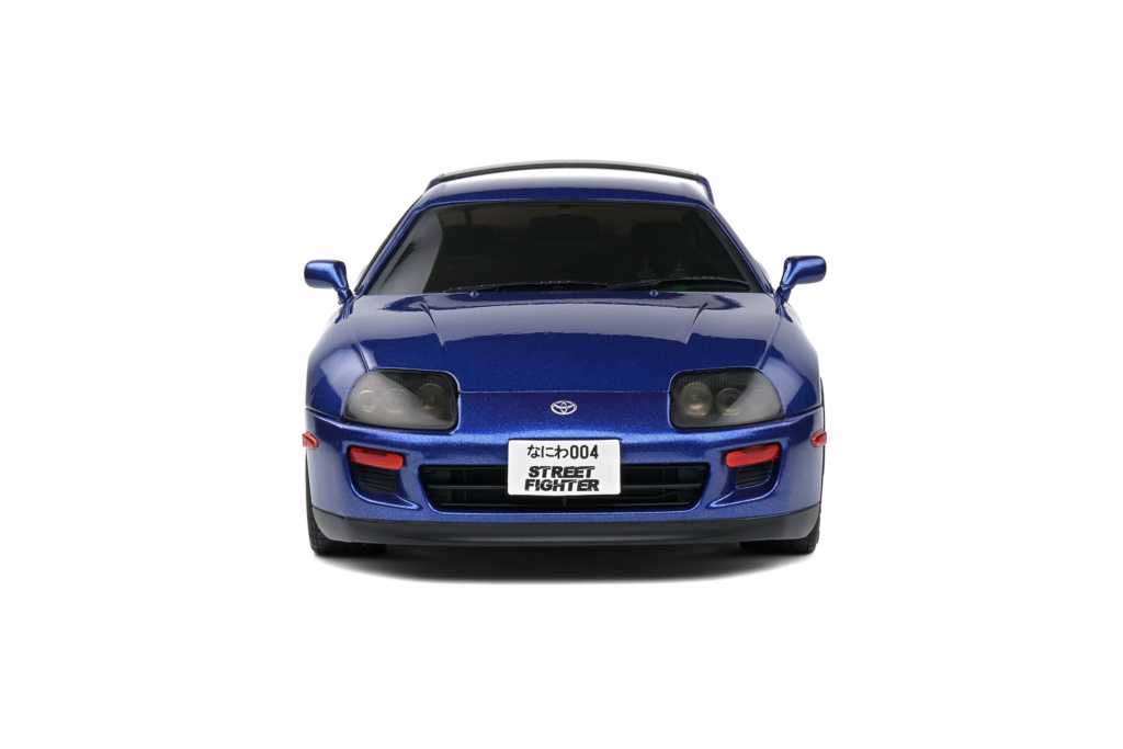 Toyota Supra Mk4 (A80) Streetfighter - Dark Blue - 1993 - Solido