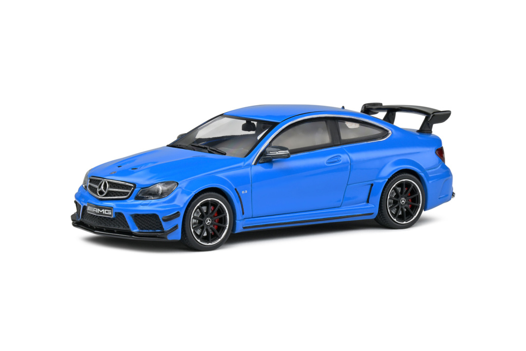 Mercedes-Benz C63 AMG Black Series - Light French Blue - 2012 - Solido