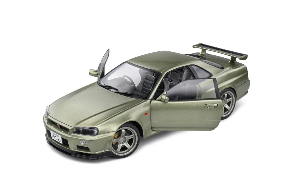 Nissan GT-R (R34) - Green Metallic - 1999 - Solido