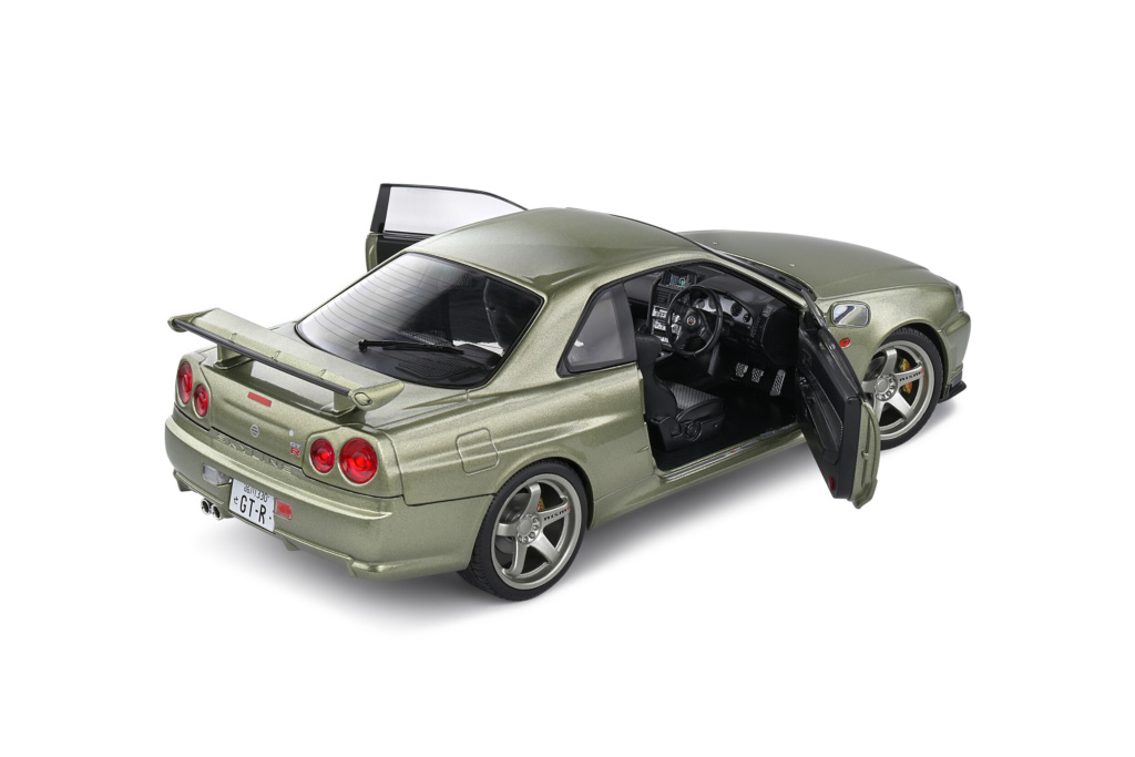 Nissan GT-R (R34) - Green Metallic - 1999 - Solido