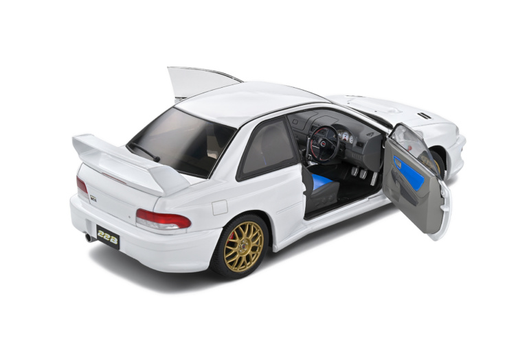 Subaru Impreza 22B - Pure White - 1998 - Solido